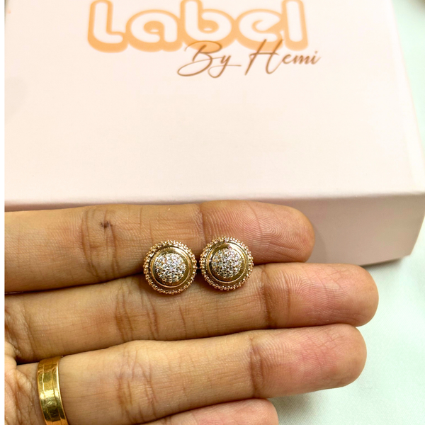 Round Misha Studs – Label By Hemi
